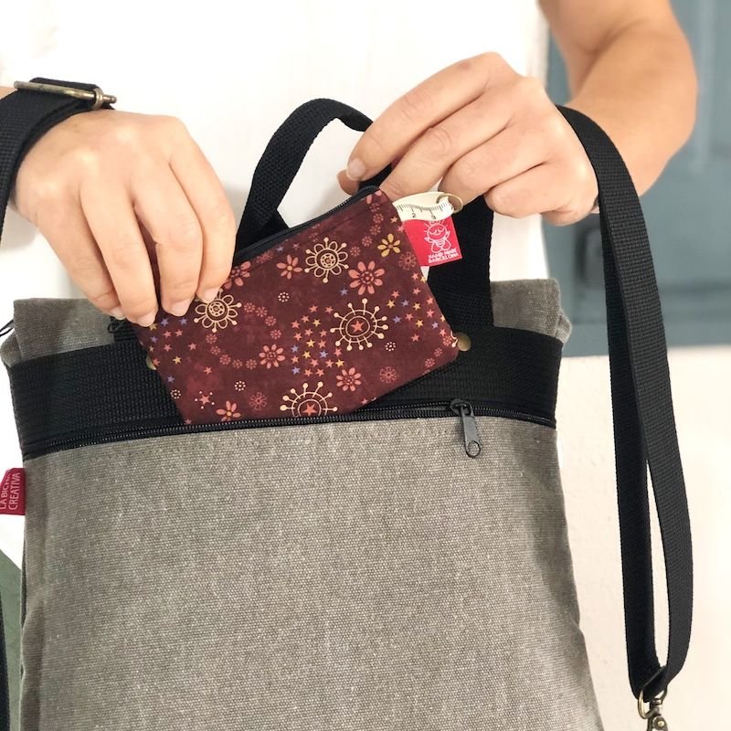 Mochila transformable en bolso | La Bicha Creativa